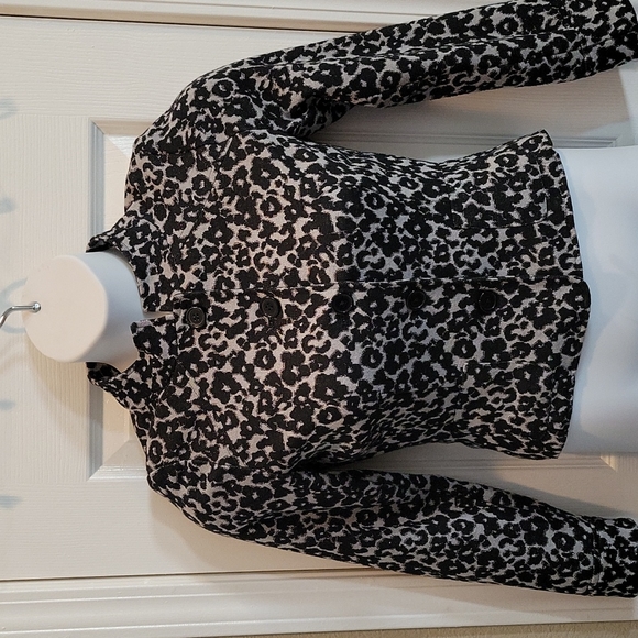 ECI | Jackets & Coats | Eci Cheetah Print Blazer | Poshmark